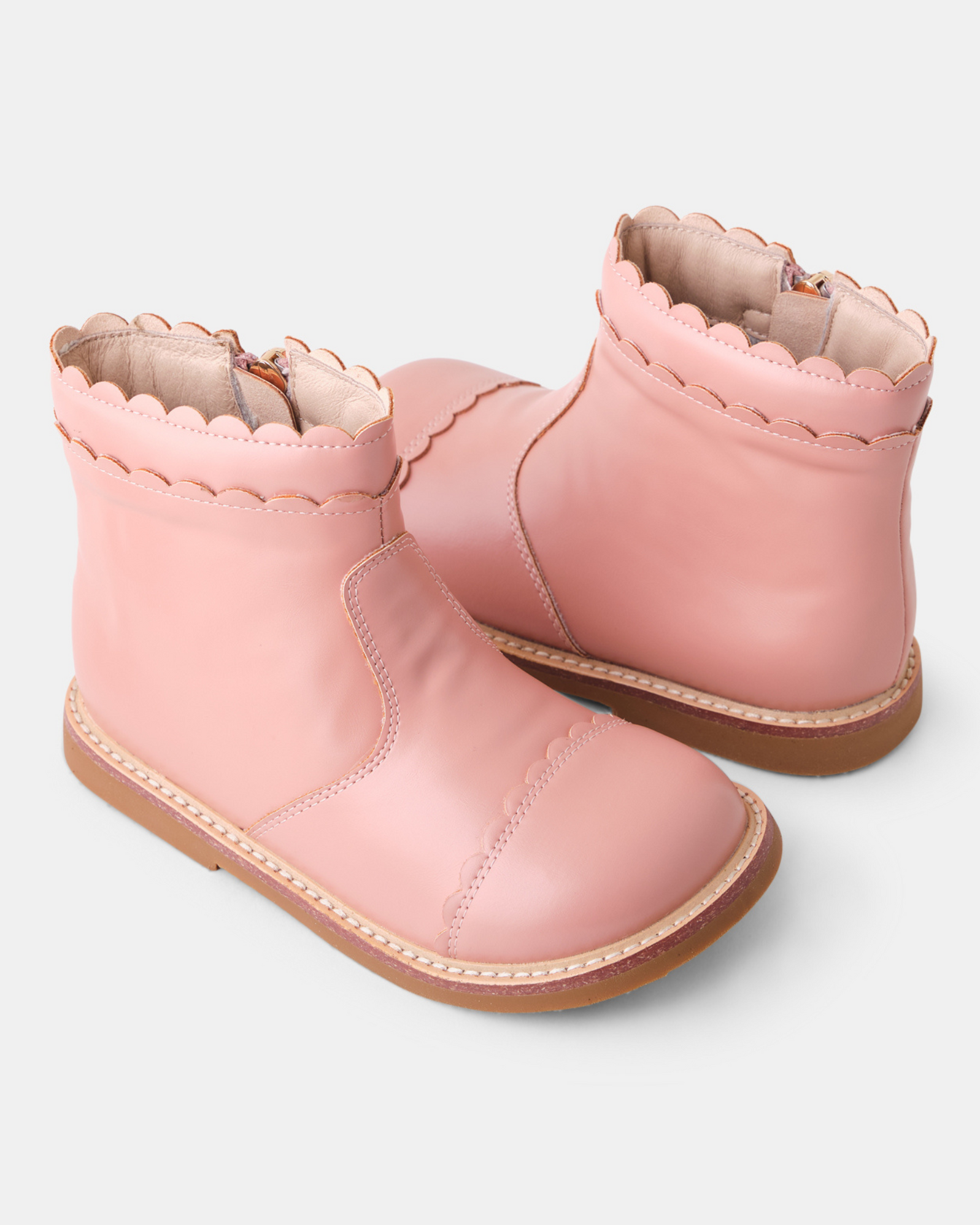 Girl's Boots — Walnut Melbourne